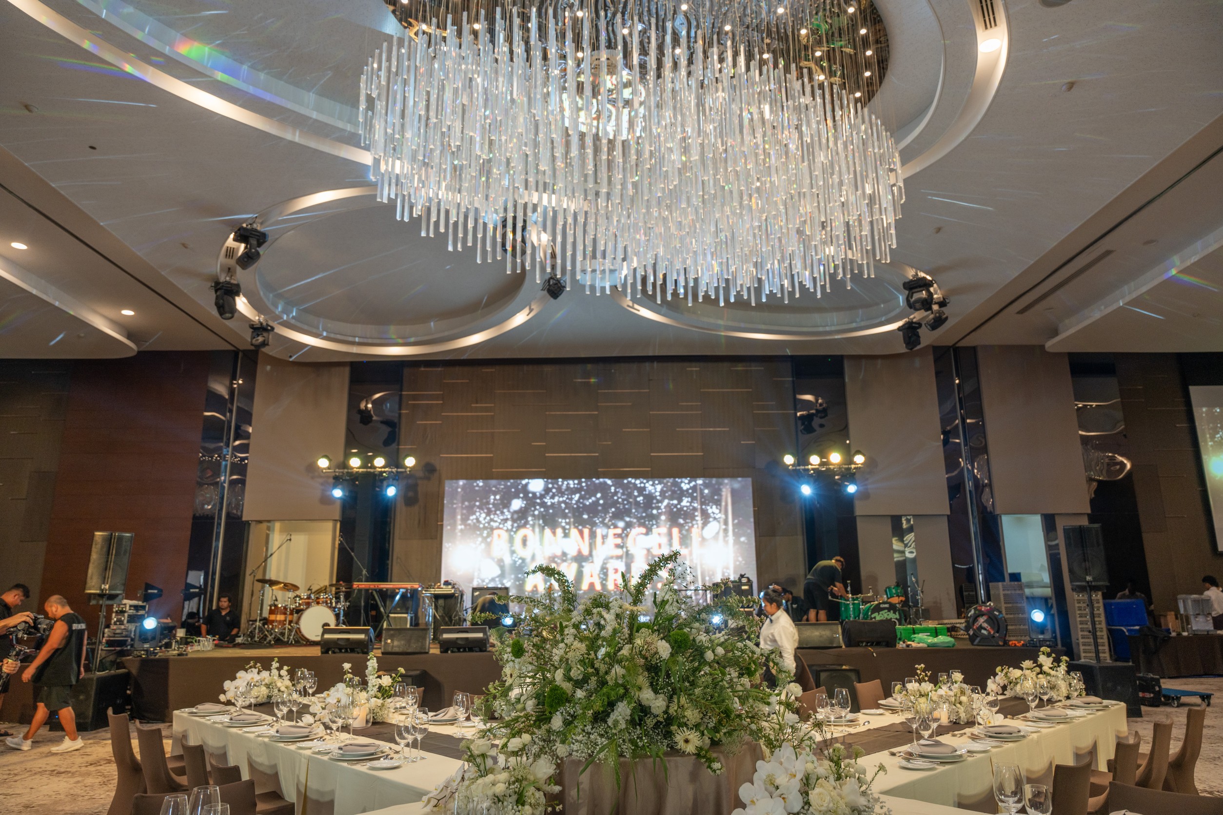 Product Launch | The exquisite CDC Ballroom is decorated with several ...